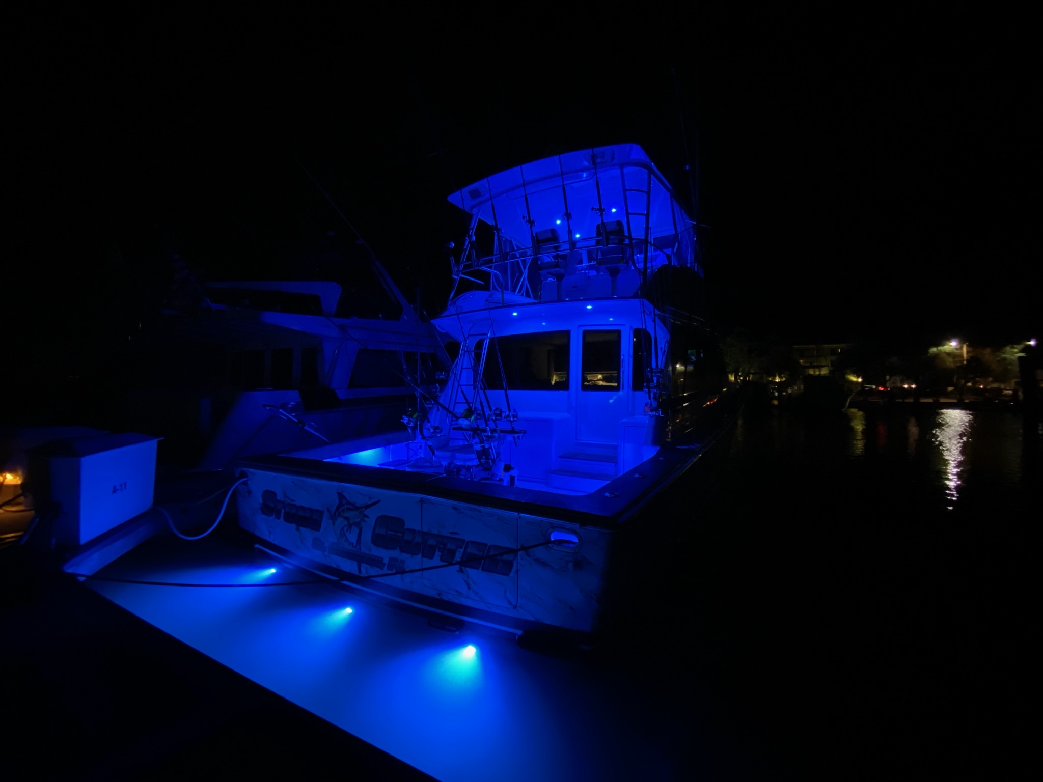 Underwater Lighting Installation Jupiter FL - Marine Electronics ...